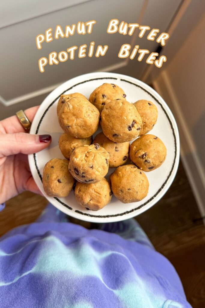Peanut Butter Protein Bites Nicole The Nomad