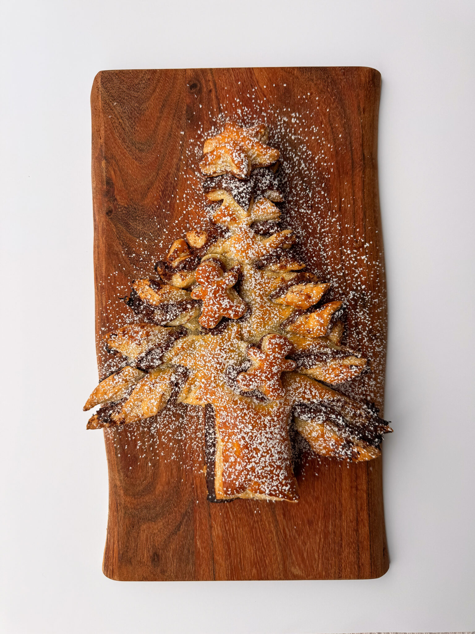 Puff Pastry Nutella Christmas Tree | Nicole the Nomad